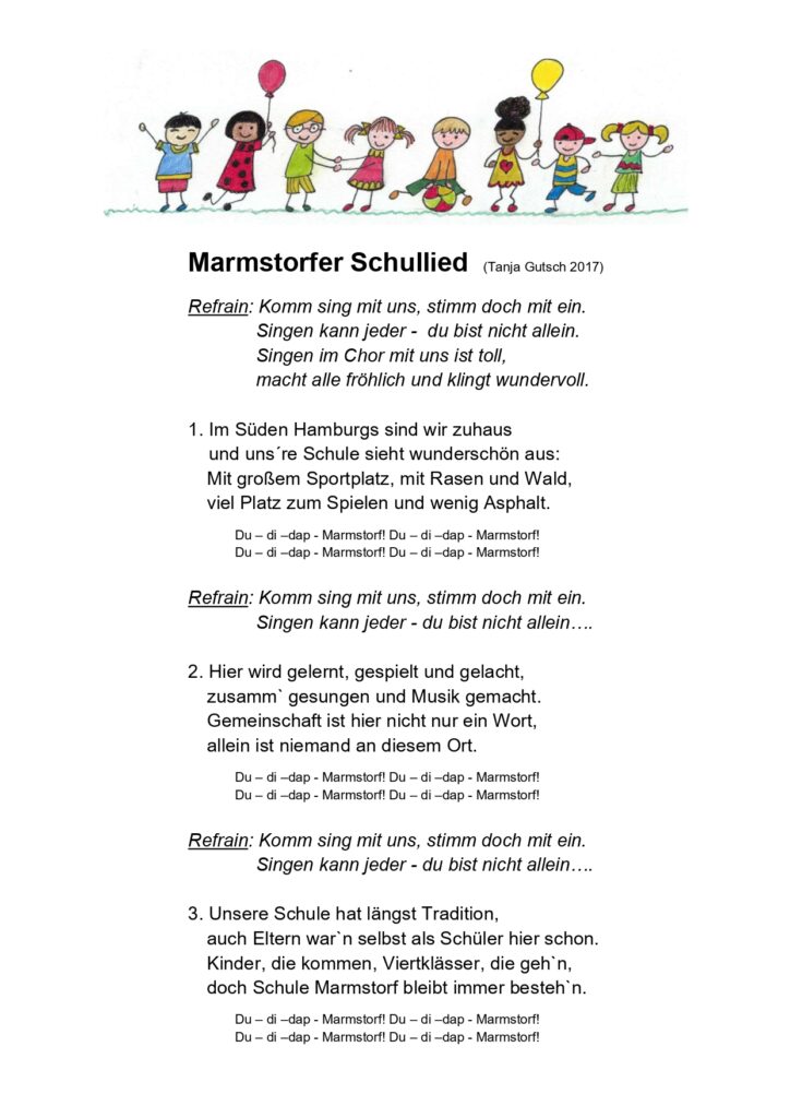 Schullied – Schule Marmstorf